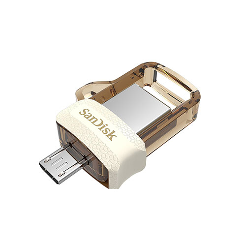 SanDisk Ultra Dual 64GB USB 3.0 OTG Pen Drive (Gold) | Azha Pasa | Azha ...