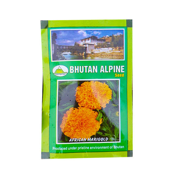 Bhutan Alpine Seed - African Marigold | Azha Pasa | Azha Pasa