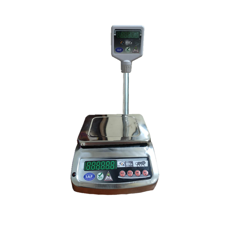 Electric Weighing Scale Machine - Support unto 30 KGs | Silver Body ...