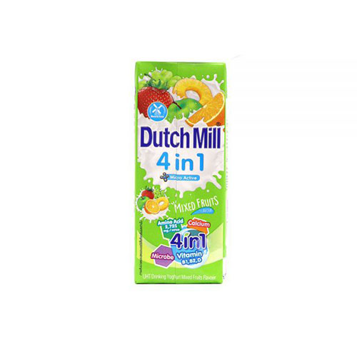 Dutch Mill 4in1 UHT Drinking Mixed Fruits, 180ml | Azha Pasa | Azha Pasa